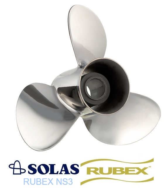 Solas New Saturn Rubex Propellers | 90-300 HP Mercury Outboards